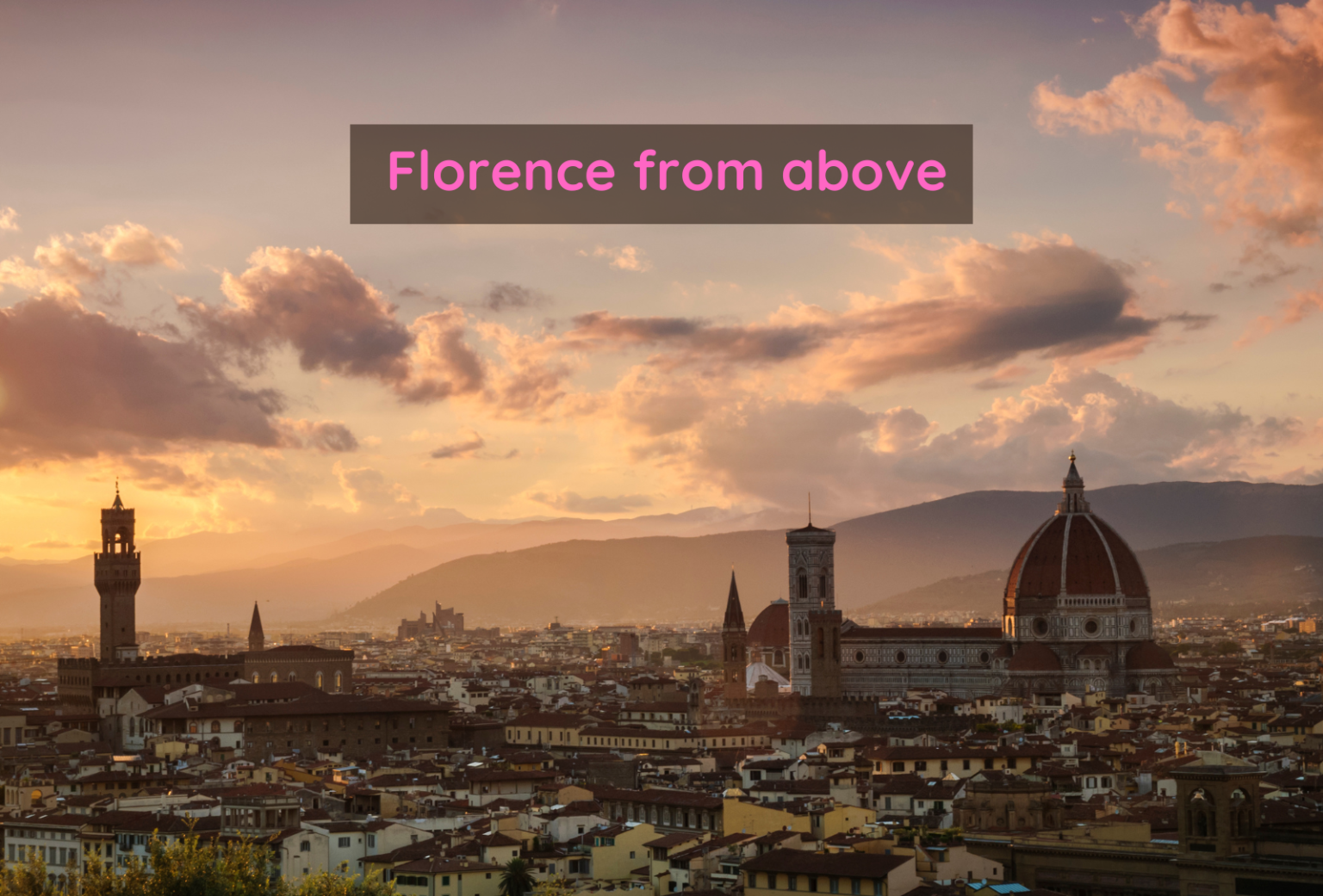 Florence from above - Blog of Leonardo da Vinci ;)
